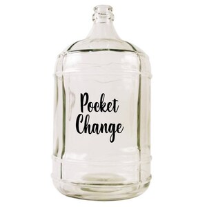 Pocket Change Decal / Change Sticker Label / Lost Change Label / Keep ...