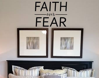 Faith Wall Decal - Etsy