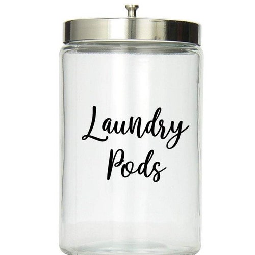 Laundry Pods Label Decal / Laundry Room Decor / Laundry - Etsy
