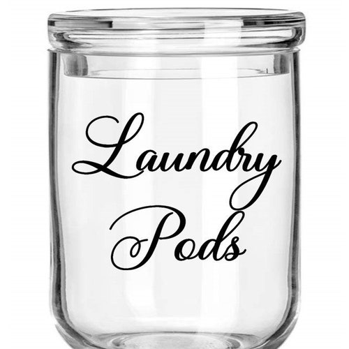 Laundry Pods Label Decal / Laundry Room Decor / Laundry - Etsy