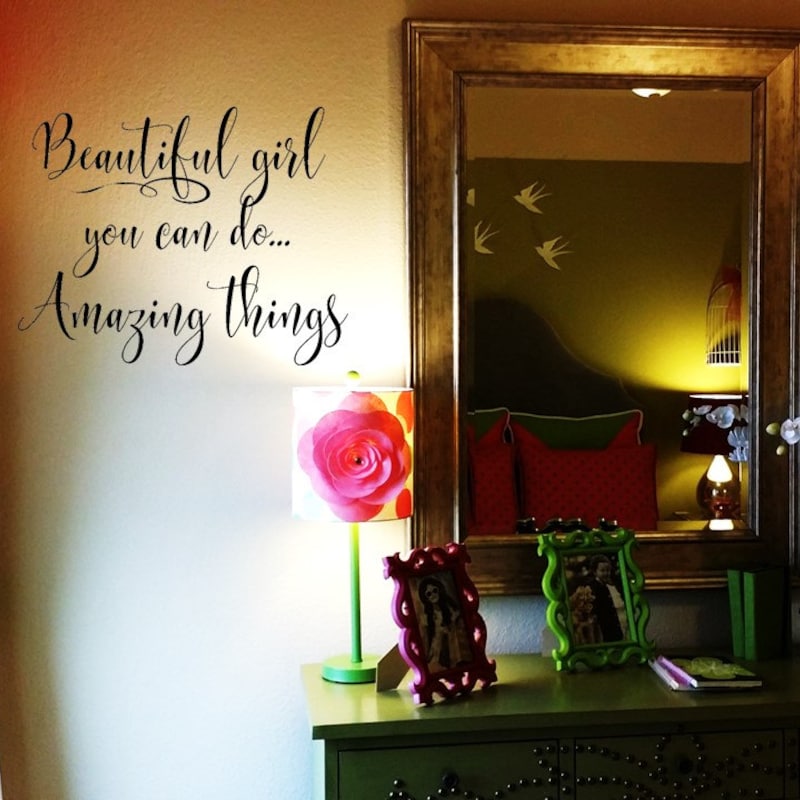 Inspirational Wall Decal - Etsy