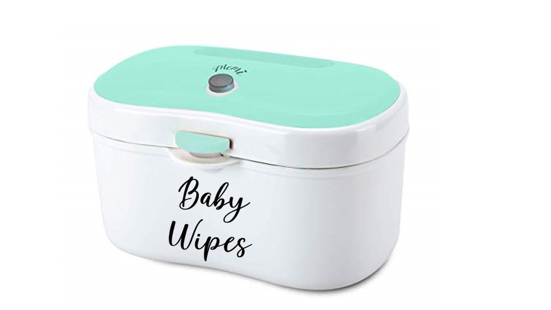 Baby Wipes Decal / Nursery Room Decor / Nursery Room Sticker Label ...