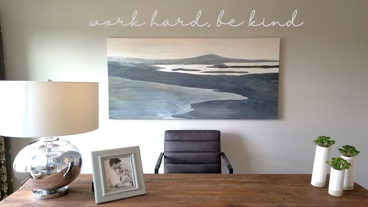 Work Hard Be Kind Decal / Work Hard Wall Decal / Be Kind Wall Sticker ...