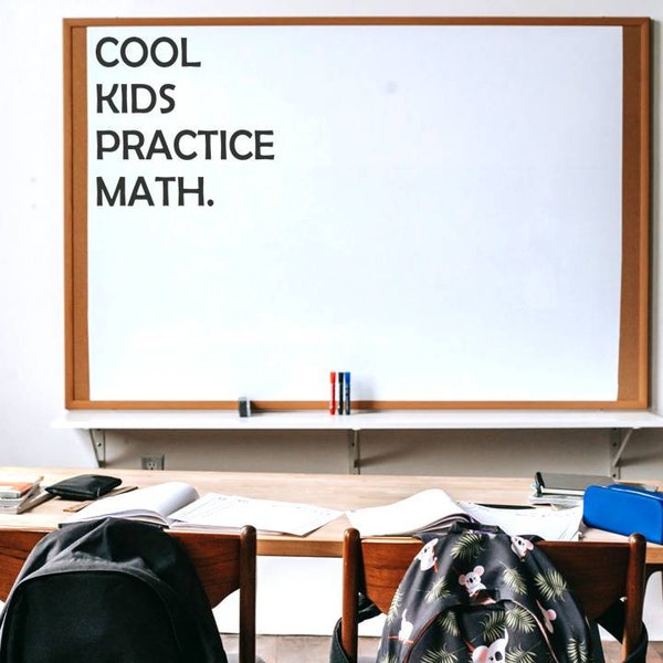 Math Decal - Etsy