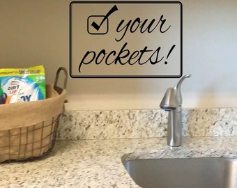 Check Your Pockets | Etsy