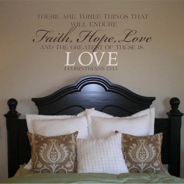 Scripture Wall Decal - Etsy