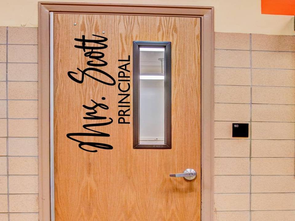 Principals Office Door