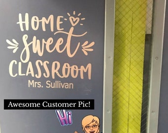 Welcome to This Room Where Young Minds Bloom Classroom Decal - Etsy