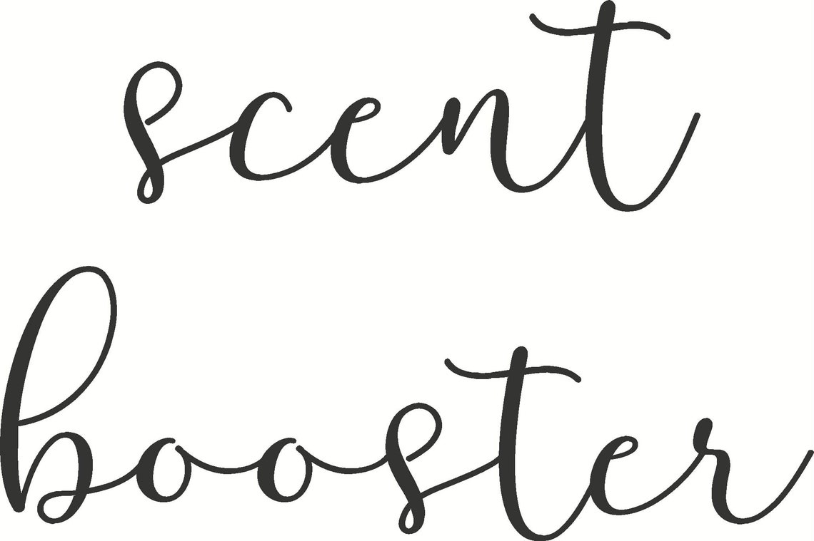 Scent Booster Label Decal / Laundry Room Decor / Scent Booster - Etsy