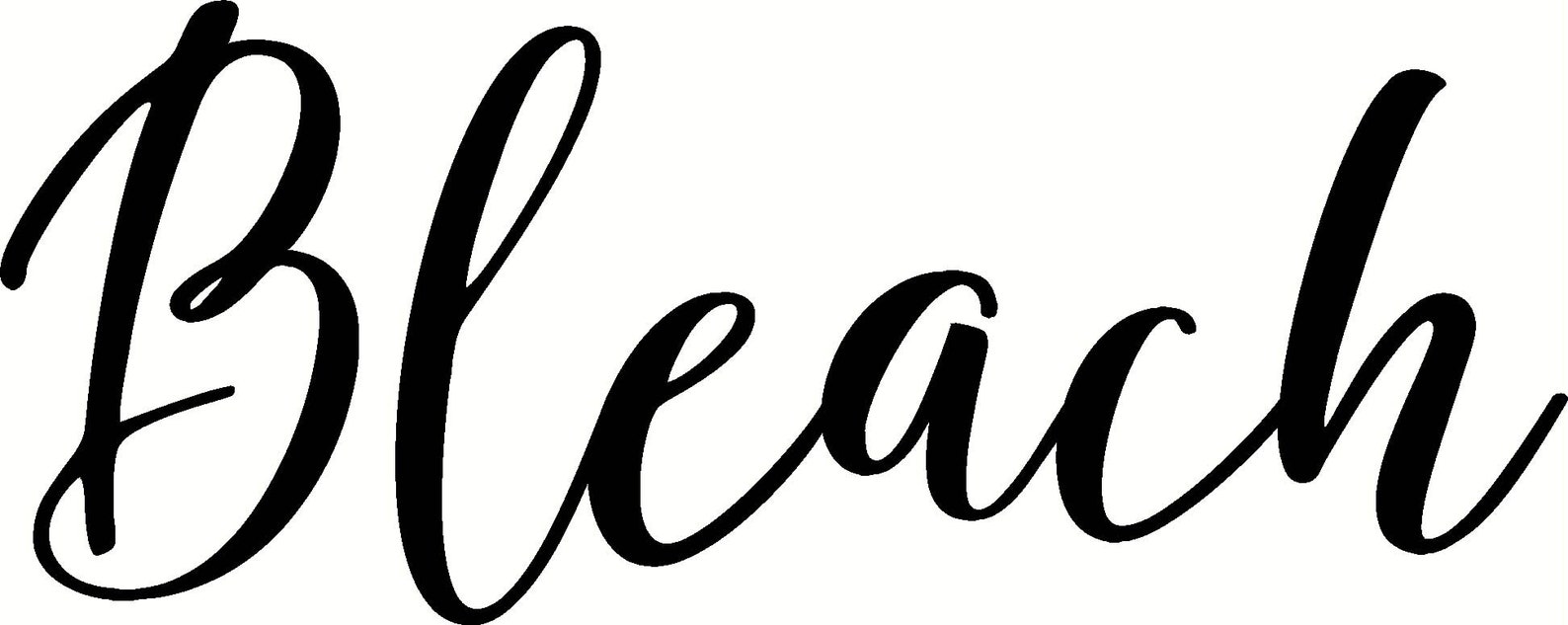 Bleach Label Decal / Laundry Room Decor / Laundry Label / Bleach ...