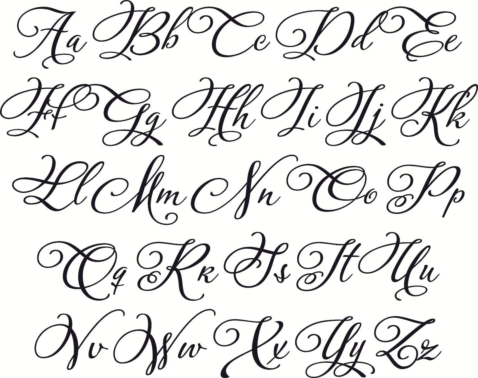 Monogram Wreath Wall Decal Sticker / Cursive Script Monogram - Etsy