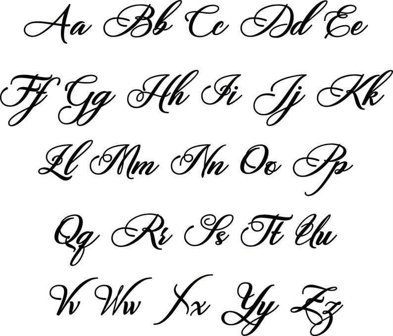 Personalized Cursive Mailbox Decal / Custom Mailbox Decal / - Etsy