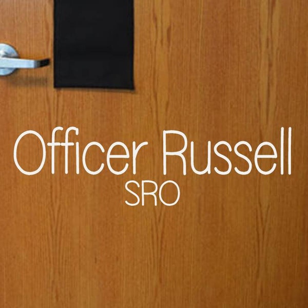 School Resource Officer Office Decor - Etsy