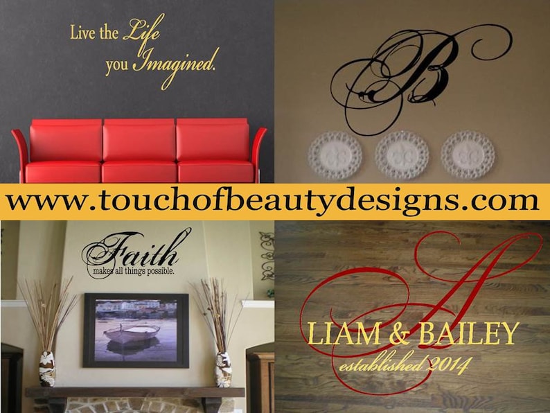 The Lord Will Perfect That Which Concerns Me Wall Decal / | Etsy