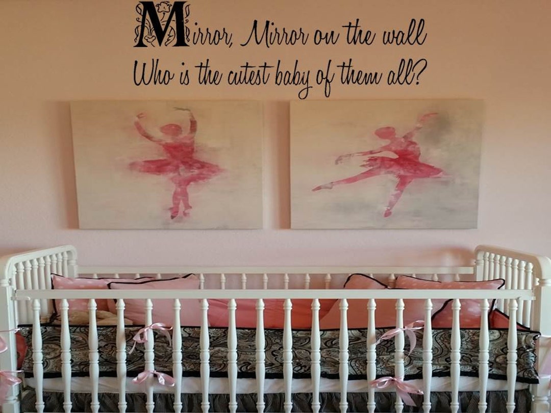 Mirror, Mirror on the Wall Decal - Etsy