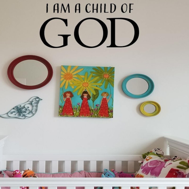 Christian Baby Decal - Etsy