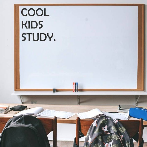 Cool Student Sticker - Etsy