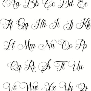 Decorative Cursive Mailbox Decal / Custom Mailbox Decal / Mailbox ...