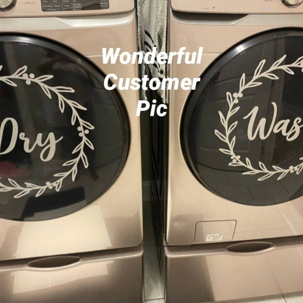 Wash and Dry Decal - Etsy