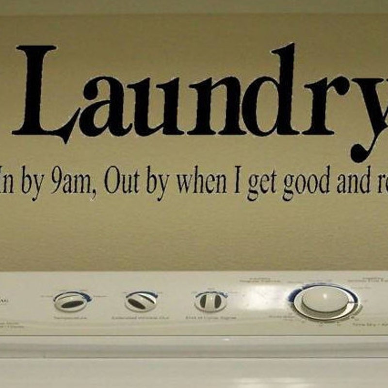 Laundry Room Quote - Etsy
