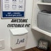 Lint Decal Label / Laundry Room Decor / Laundry Room Organization ...