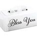 Bless You Tissue Box Decal / Bless You Decal Sticker / Bless You Tissue ...