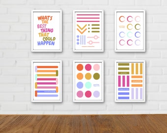 Colorful Confetti Collection Classroom Inspirational Posters Printable ...