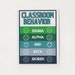 Gen Alpha Slang Words Classroom Behavior Chart - Printable - Etsy