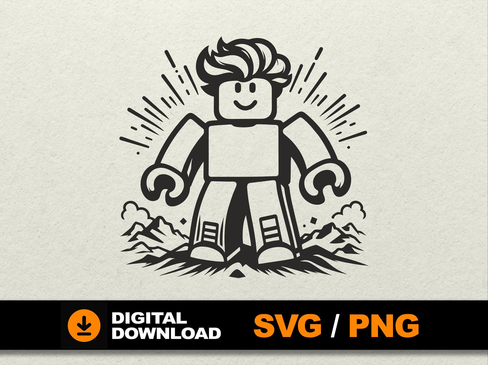 Roblox Svg, Roblox Clipart, Roblox Svg Bundle, Gaming Svg Files, Roblox ...