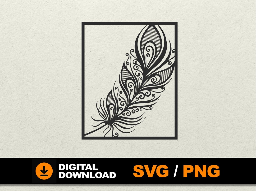 Feather Svg Feathers Svg Bundle Feathers Clipart Boho Feather Svg 8562