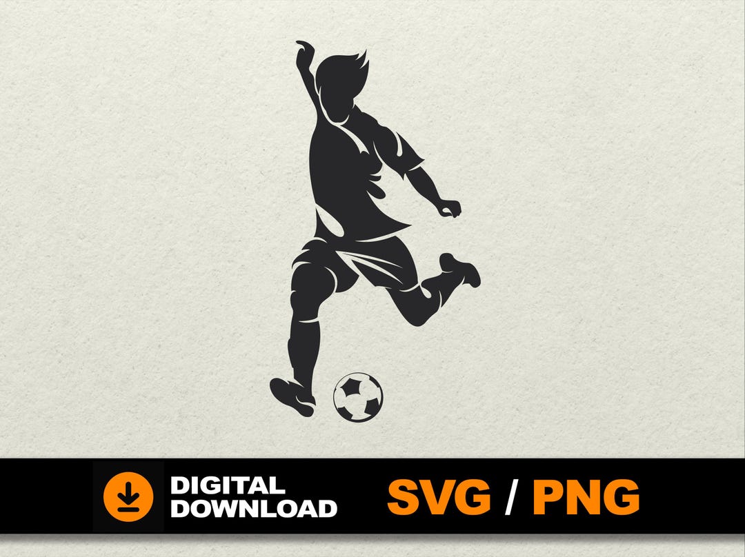 Soccer SVG, Football Player SVG, Football Bundle SVG, Soccer Clipart ...