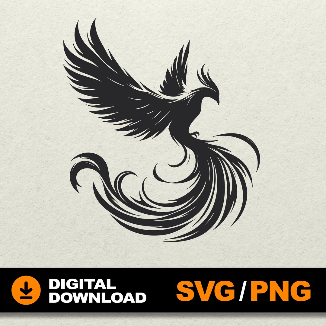 Phoenix Svg, Phoenix Clipart, Phoenix Cricut, Phoenix Bundle, Phoenix ...