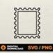 Stamp Svg, Postage Stamp SVG, Postal Stamp Svg, Stamp Frame, Postage ...