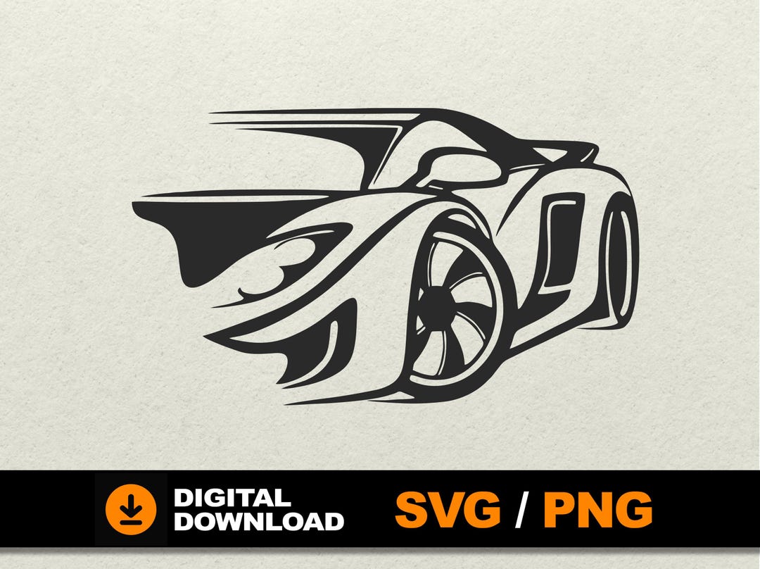 Car SVG, Sports Car, Sports Car Clipart Luxury Car Svg Racing Car ...