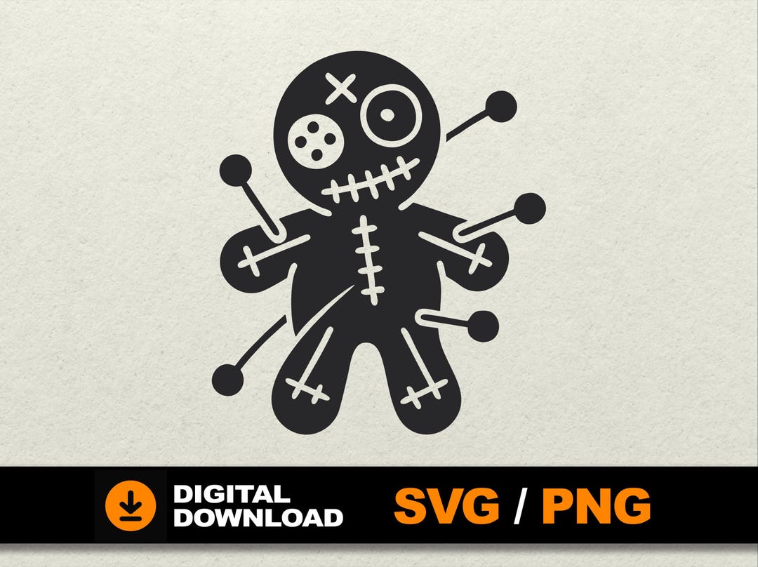 Voodoo SVG, Voodoo Doll Svg, Voodoo Doll Clipart, Thinking of You ...