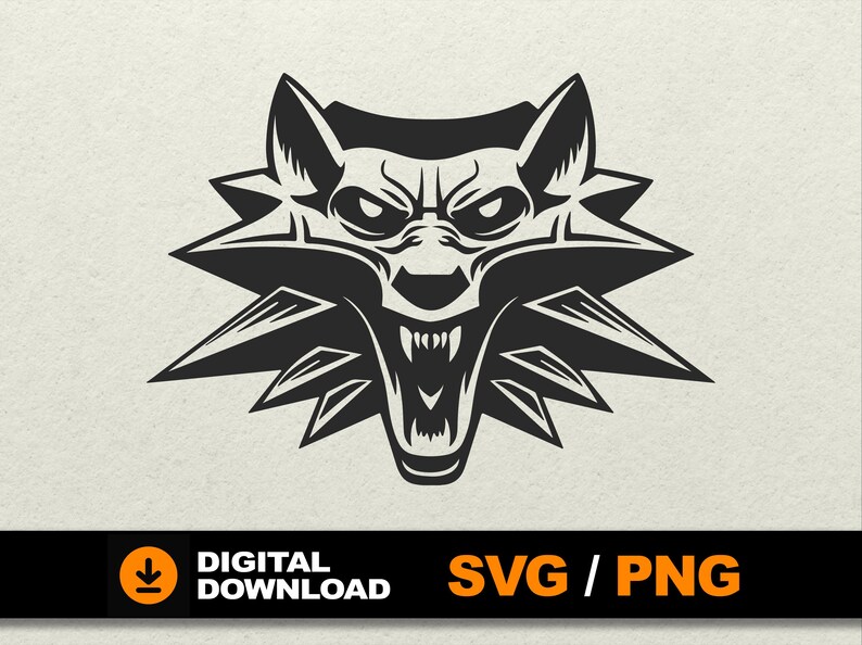 Witcher Svg, Witcher Vector, Witcher Logo Svg, Witcher Vector Logo ...