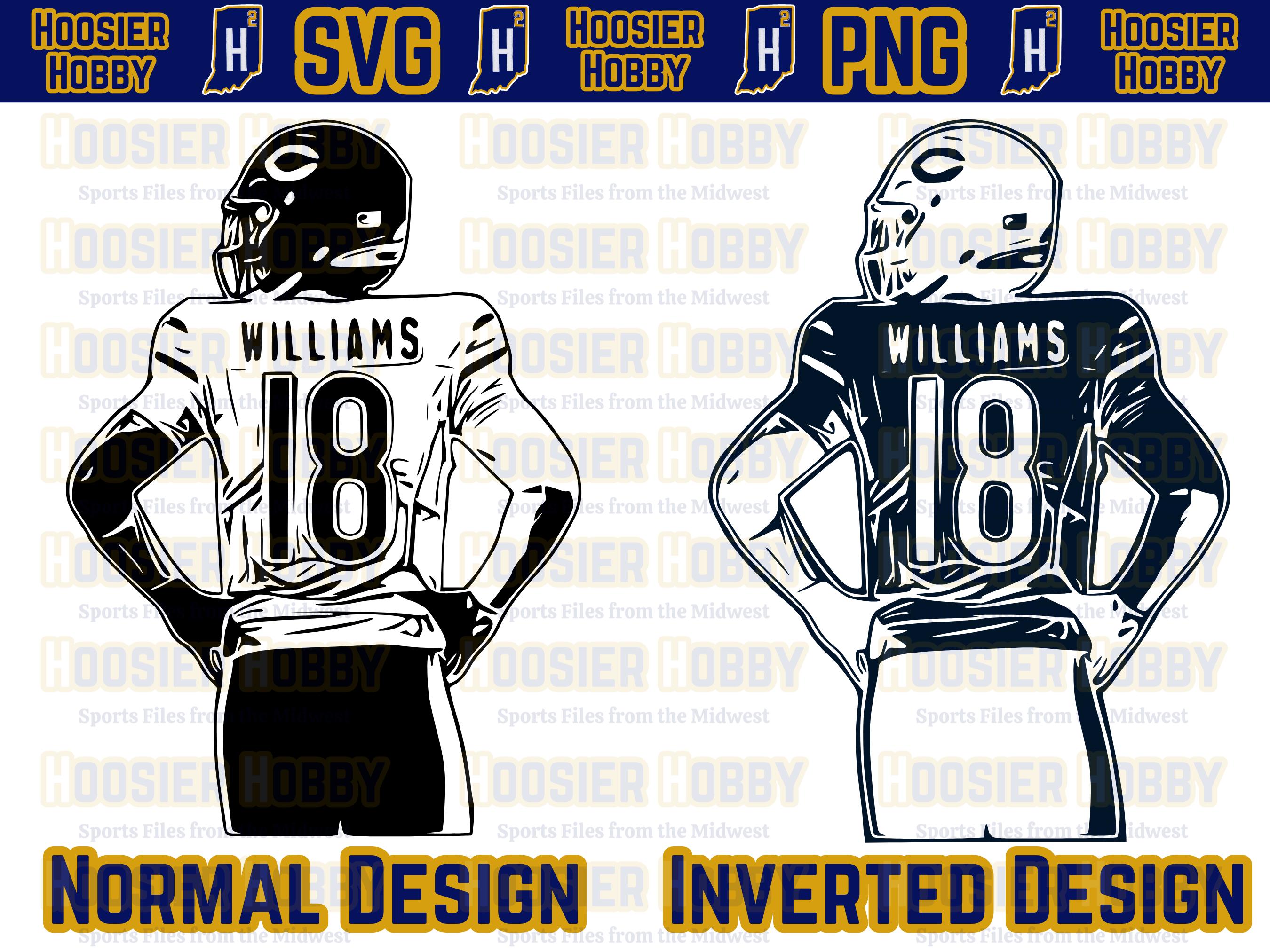 Caleb Williams PNG Design Instant Download SVG Chicago Bears, NFL ...