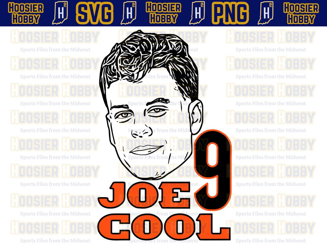 Joe Burrow PNG - Joe Cool Bundle Logo | Instant Download for Cricut ...