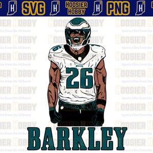 Saquon Barkley PNG Bundle | Instant Download for Cricut - Philadelphia ...