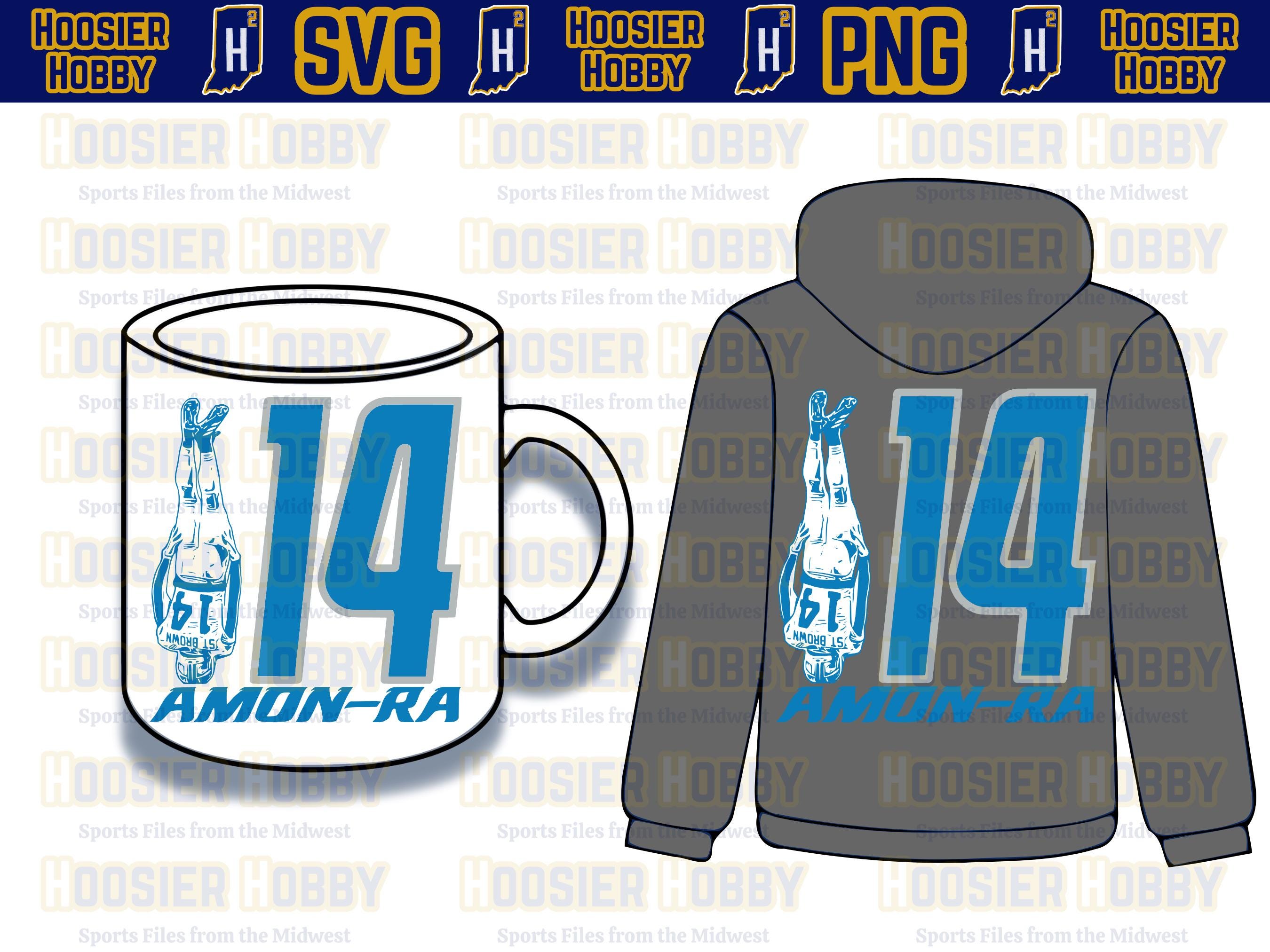 Amon-ra St. Brown PNG | Instant Download for Cricut - Detroit Lions ...