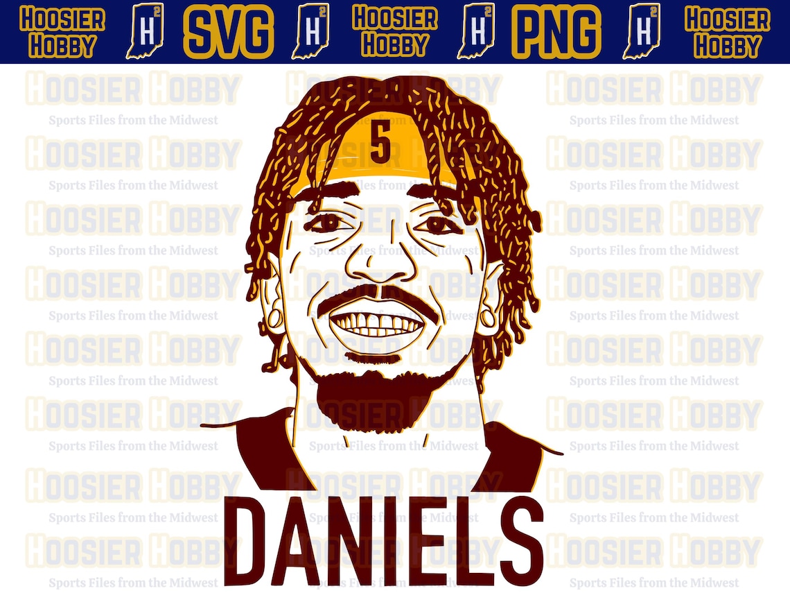 Jayden Daniels PNG | Instant Download for Cricut - Washington ...