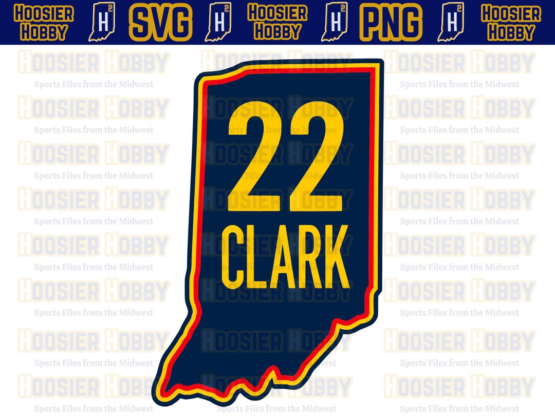 Caitlin Clark PNG - State of Indiana Logo | Instant Download for Cricut ...