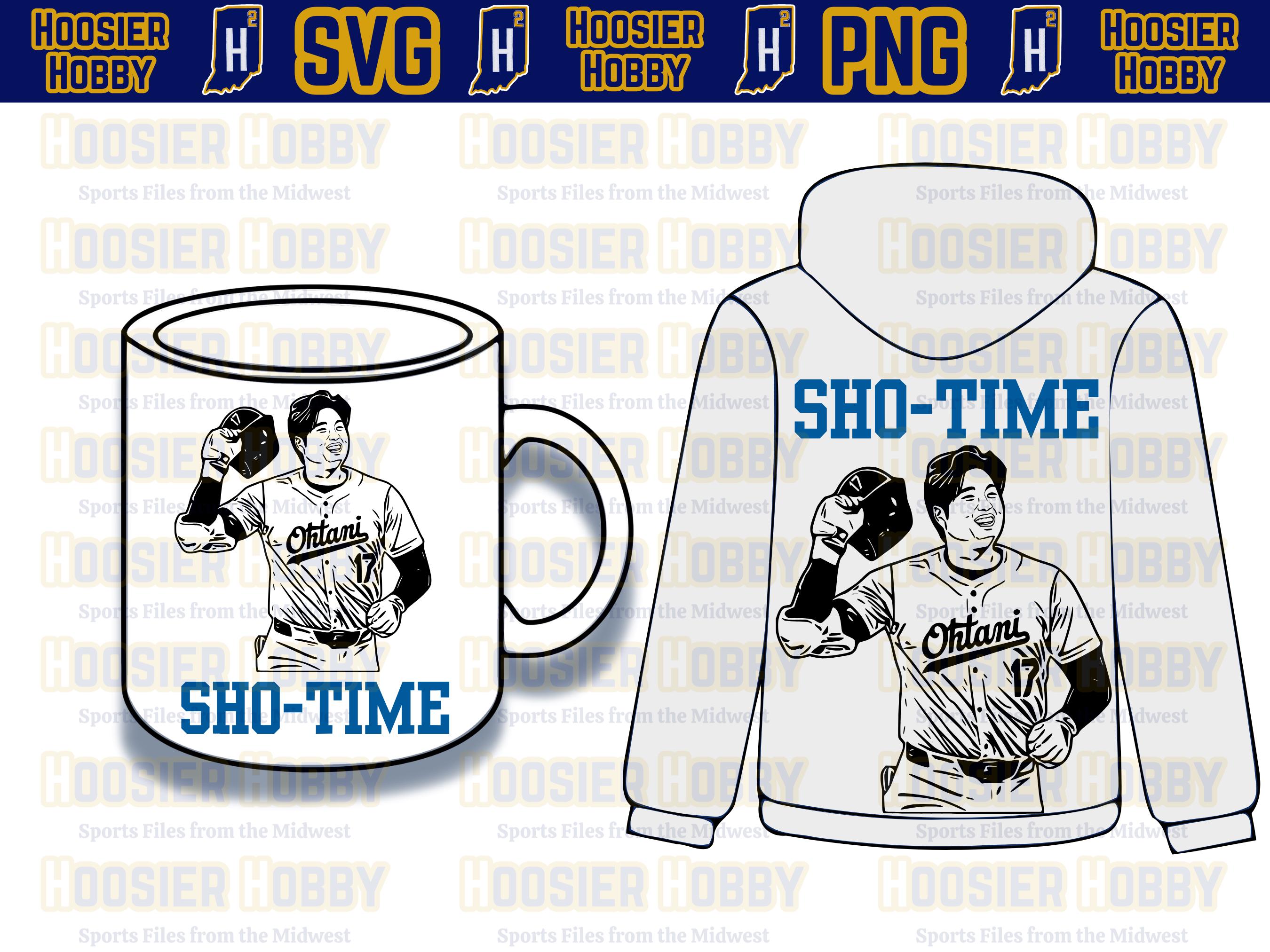 Shohei Ohtani SVG - Sho-time Baseball Design | Instant Download for ...