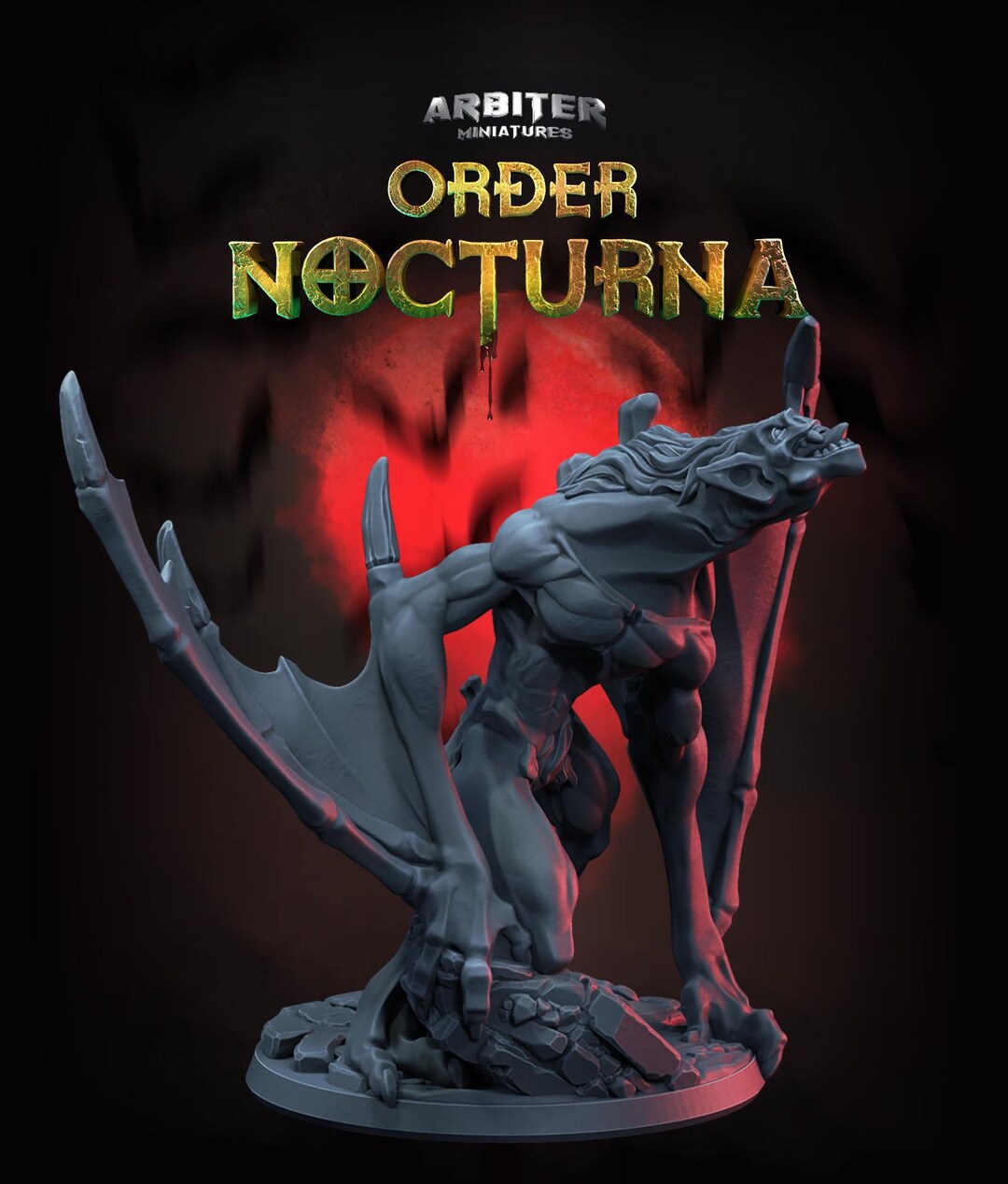 Giant Vampire Bat Bundle 2 | Night Shrieker | Miniatures | Monsters ...