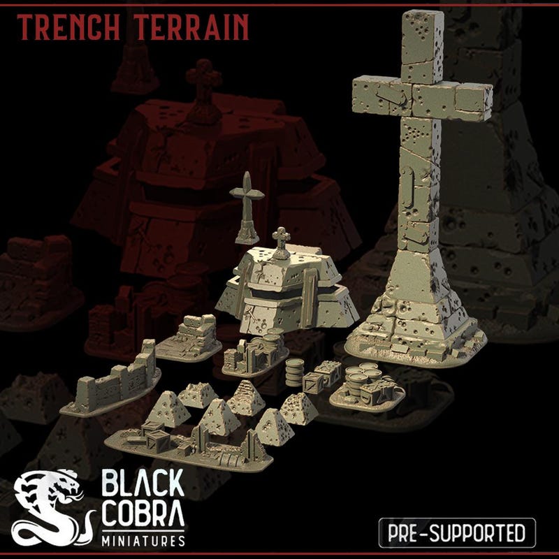 Trench Crusade Miniatures - Etsy