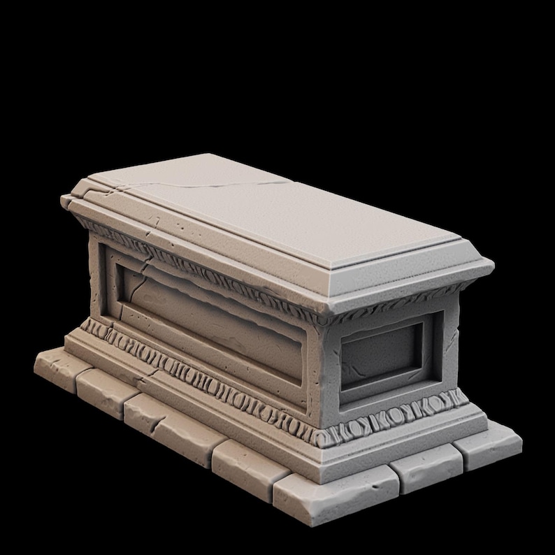 Sarcophagus Bundle 5x | Coffin Set | Crypt Scatters | Tabletop Terrain ...