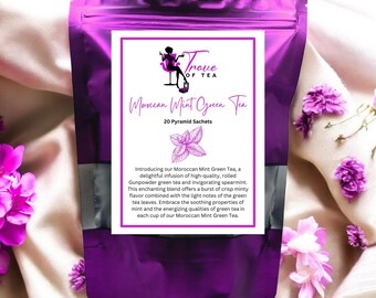 Moroccan Mint Green Tea - Etsy