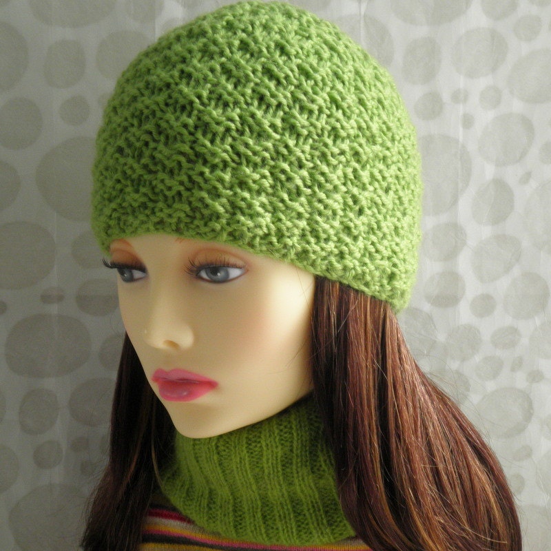 CLOCHE HAT PATTERN Womens Cloche Hat Knitting Pattern Knit in | Etsy