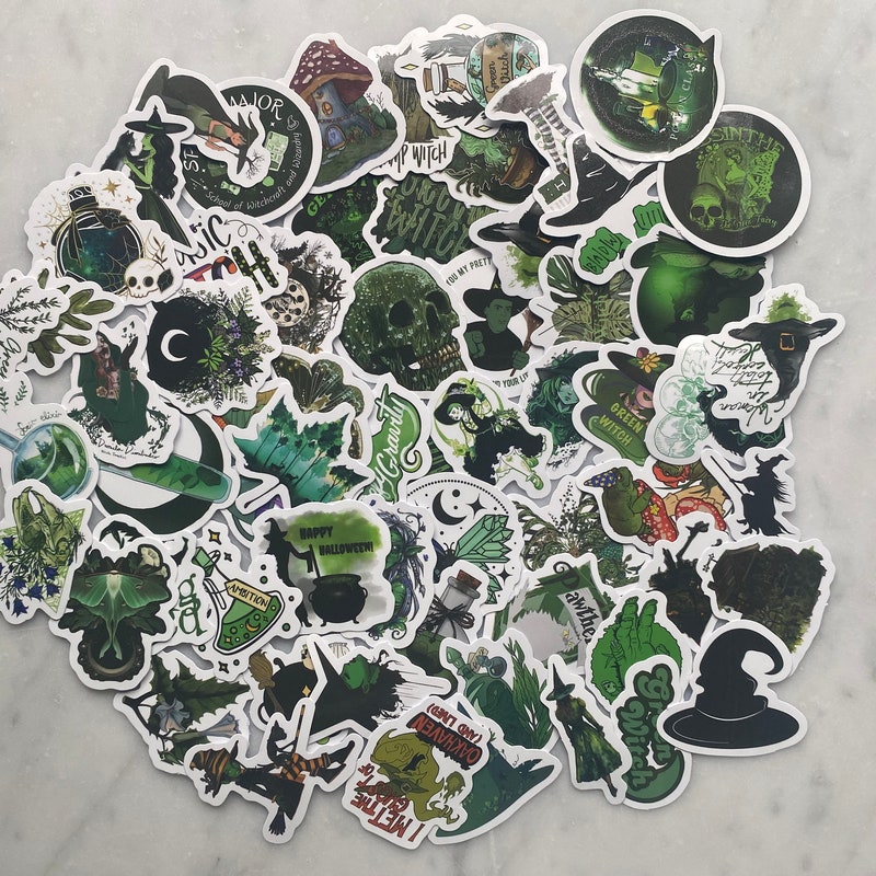 Witch Stickers - Etsy