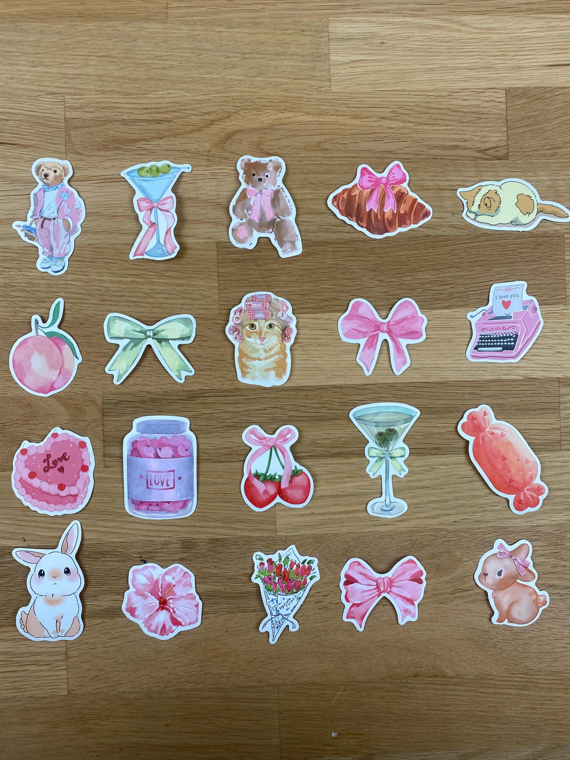 50 PCS Coquette Stickers, Girly Vinyl Decals - Etsy Canada